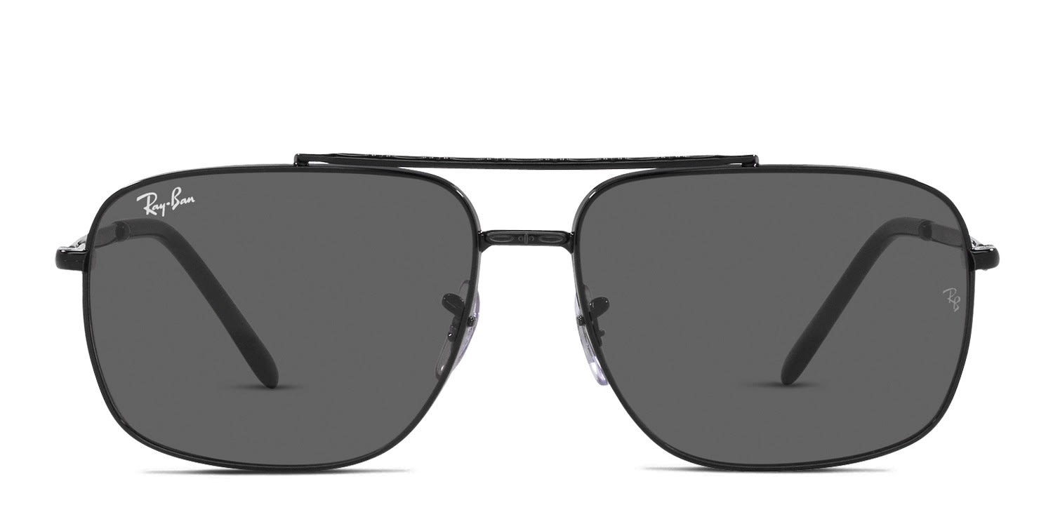 Ray-Ban RB3796 Black , Gray Prescription Sunglasses - 50% Off Lenses