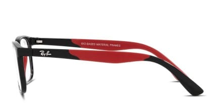 Ray-Ban RY1621 Kids Black Eyeglasses | Includes Free Rx Lenses ...