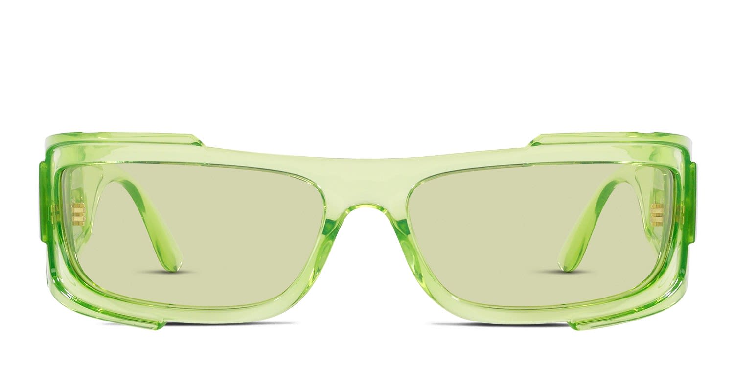 Versace VE4446 clear, green frame with light green lenses. Lenses ...