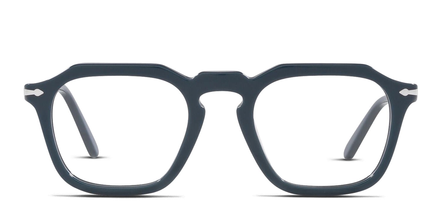 Persol PO3292V Blue, Black Eyeglasses | Includes Free Rx Lenses ...