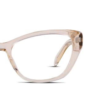 Prada PR19WV Pink/Clear Eyeglasses | Includes Free Rx Lenses ...