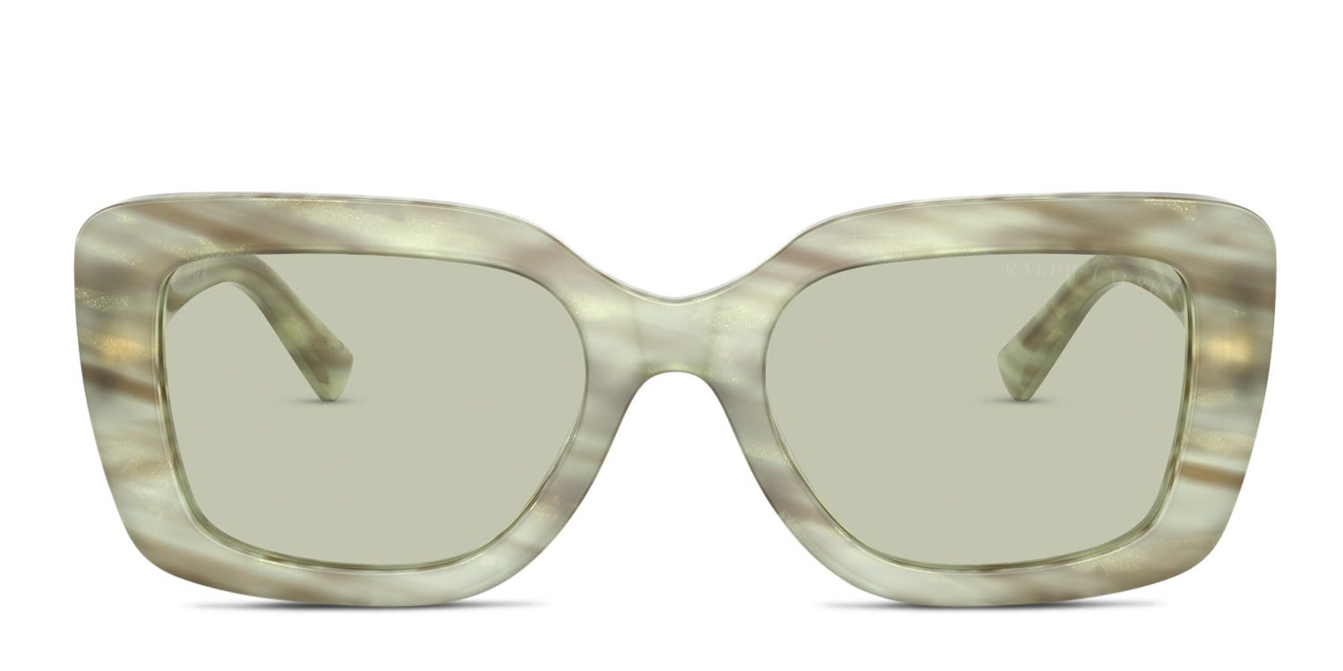 Ralph Lauren RL8217U The Nikki green frame with light green lenses ...