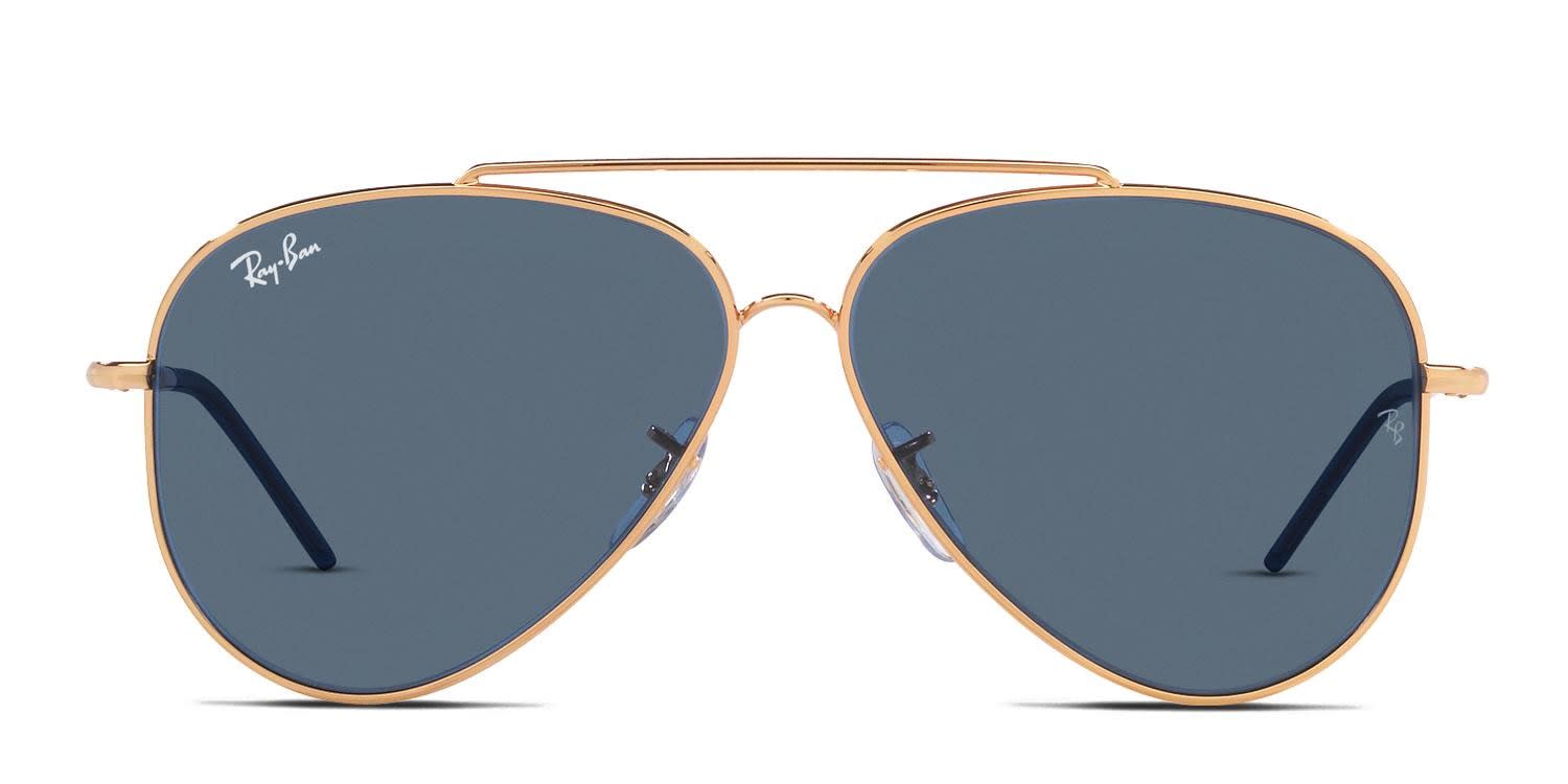 Ray-Ban RBR0101S Aviator Reverse Rose Gold Sunglasses