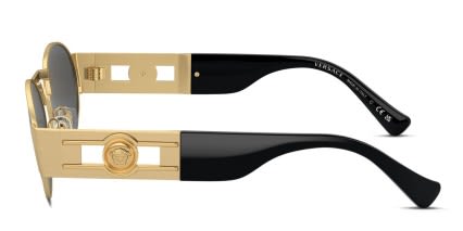 Versace VE2264 Gold Prescription Sunglasses