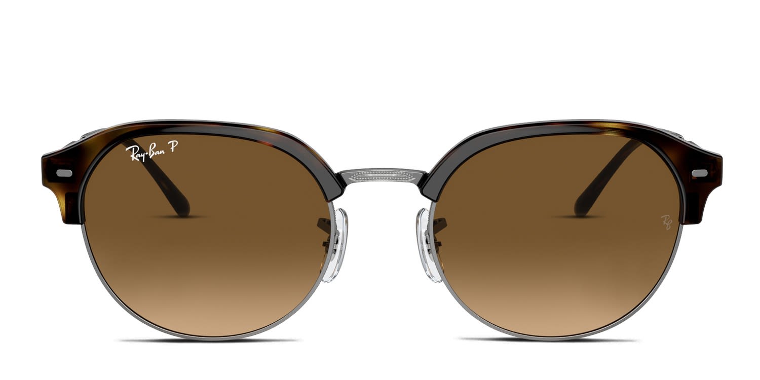 Ray-Ban RB4429 tortoise , gunmetal frame with brown lenses. Lenses ...