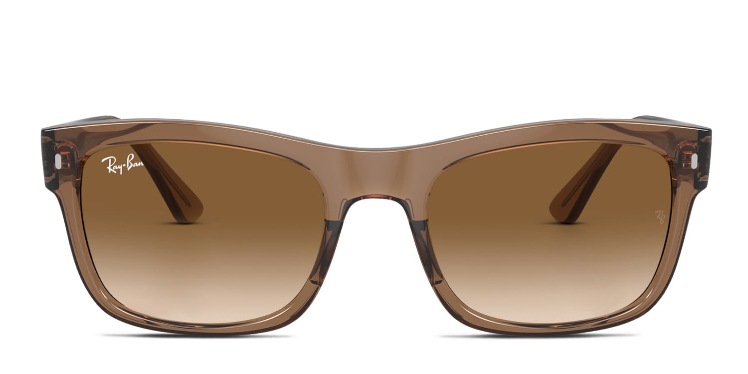 Ray-Ban RB4428 clear , brown frame with clear gradient brown lenses ...