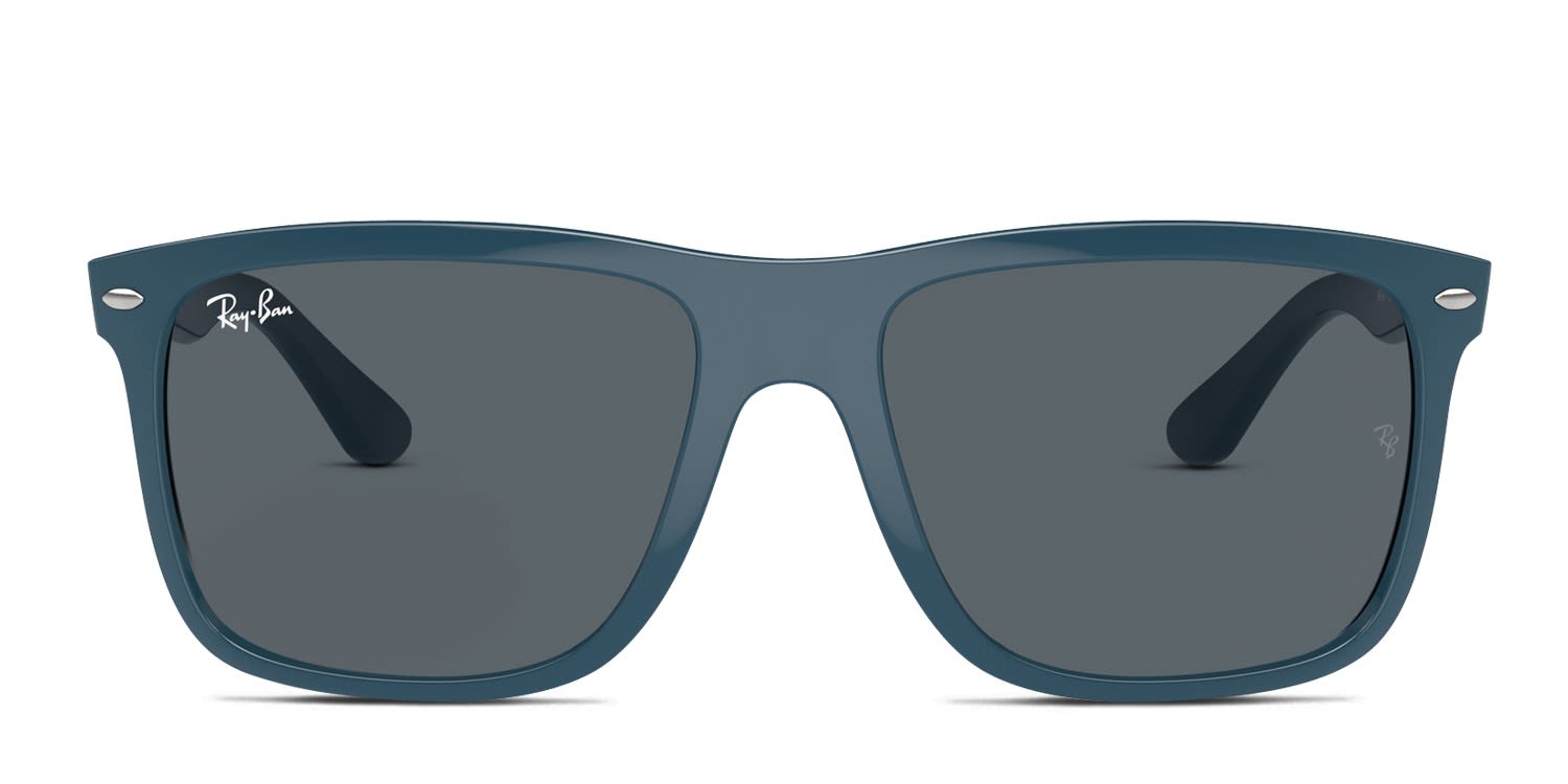 Ray-Ban RB4547 Boyfriend Two blue frame with blue lenses. Lenses ...