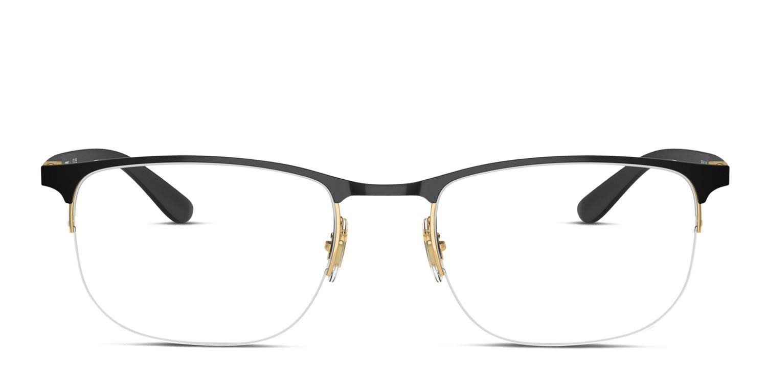 Ray-Ban RX6513 black , gold frame