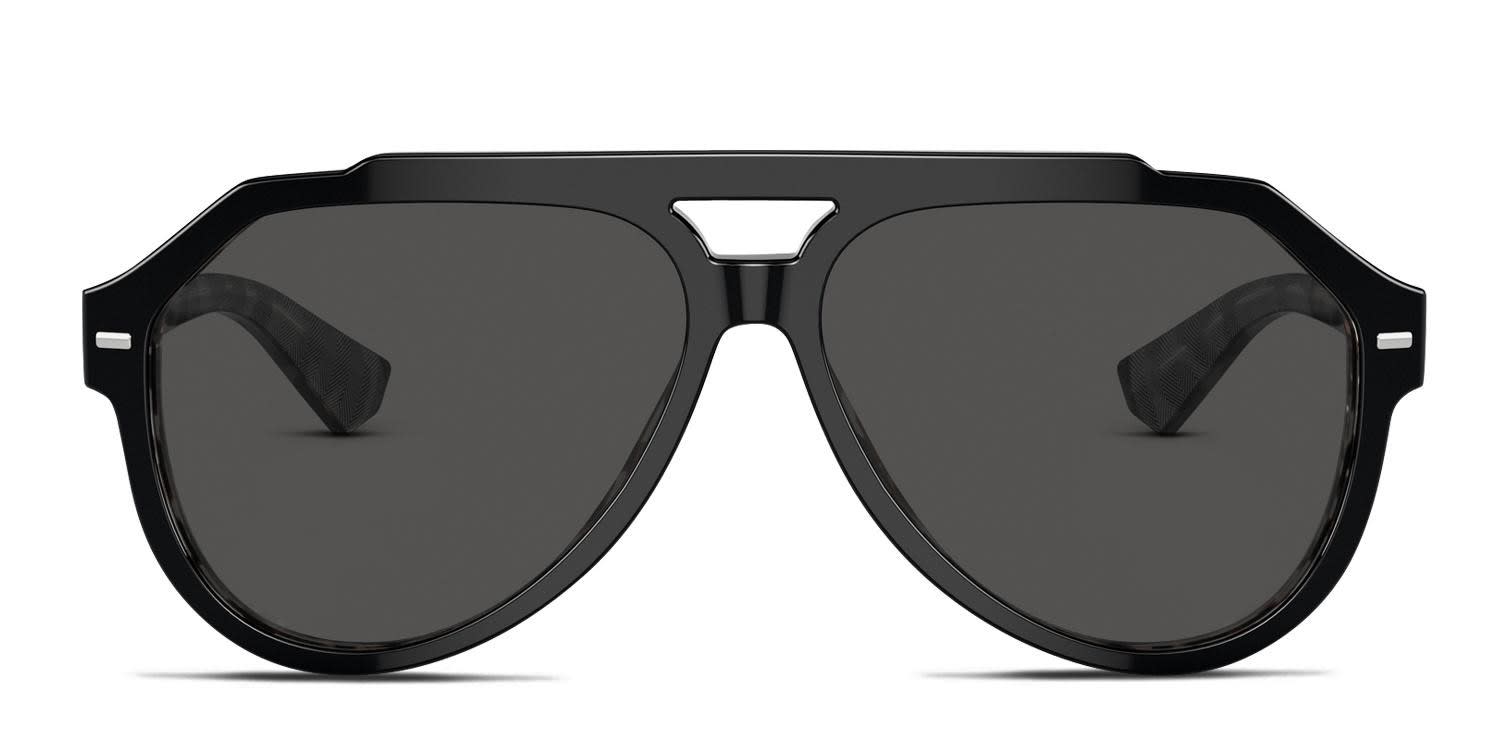 Dolce & Gabbana DG4452 Black Prescription Sunglasses