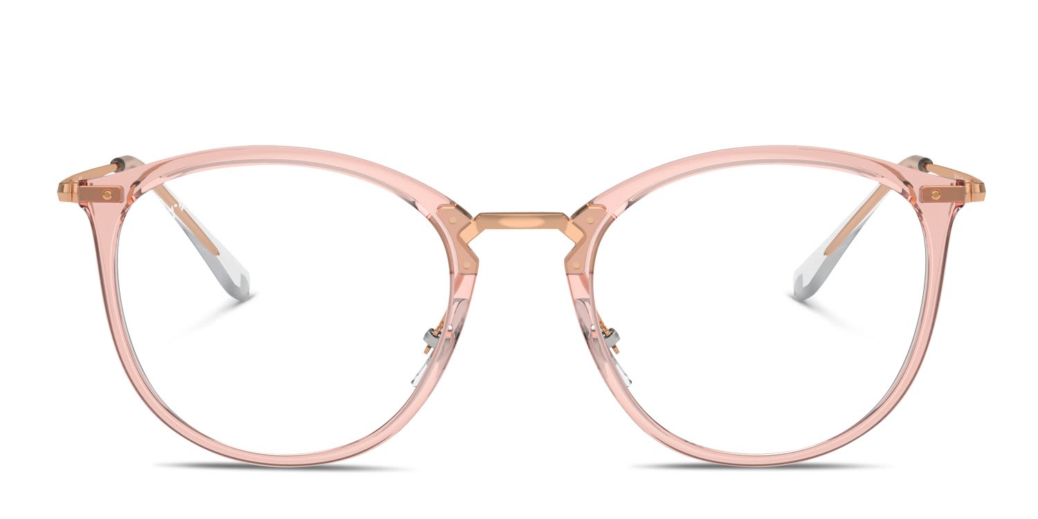 Ray-Ban RX7140 clear , pink frames
