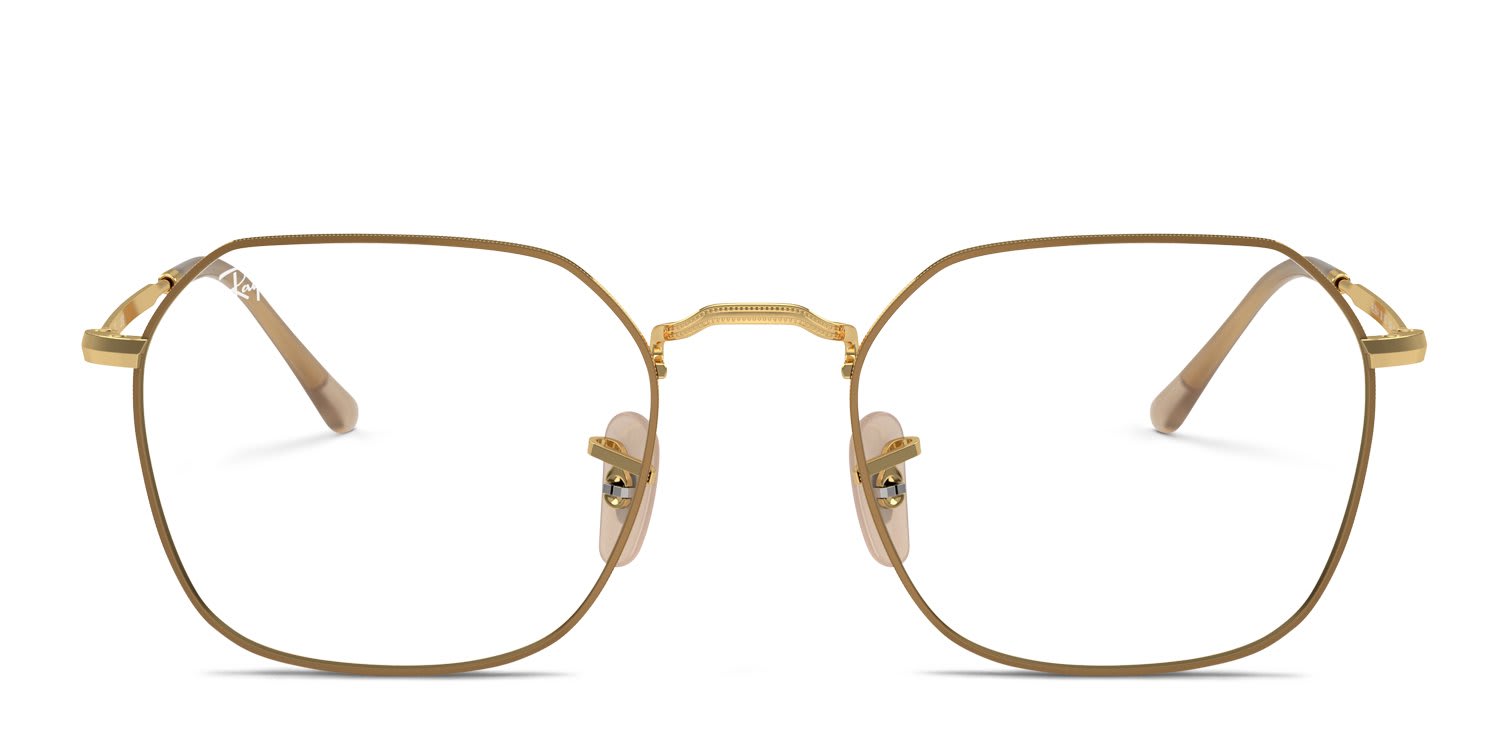Ray-Ban RX3694V Jim beige , gold frames