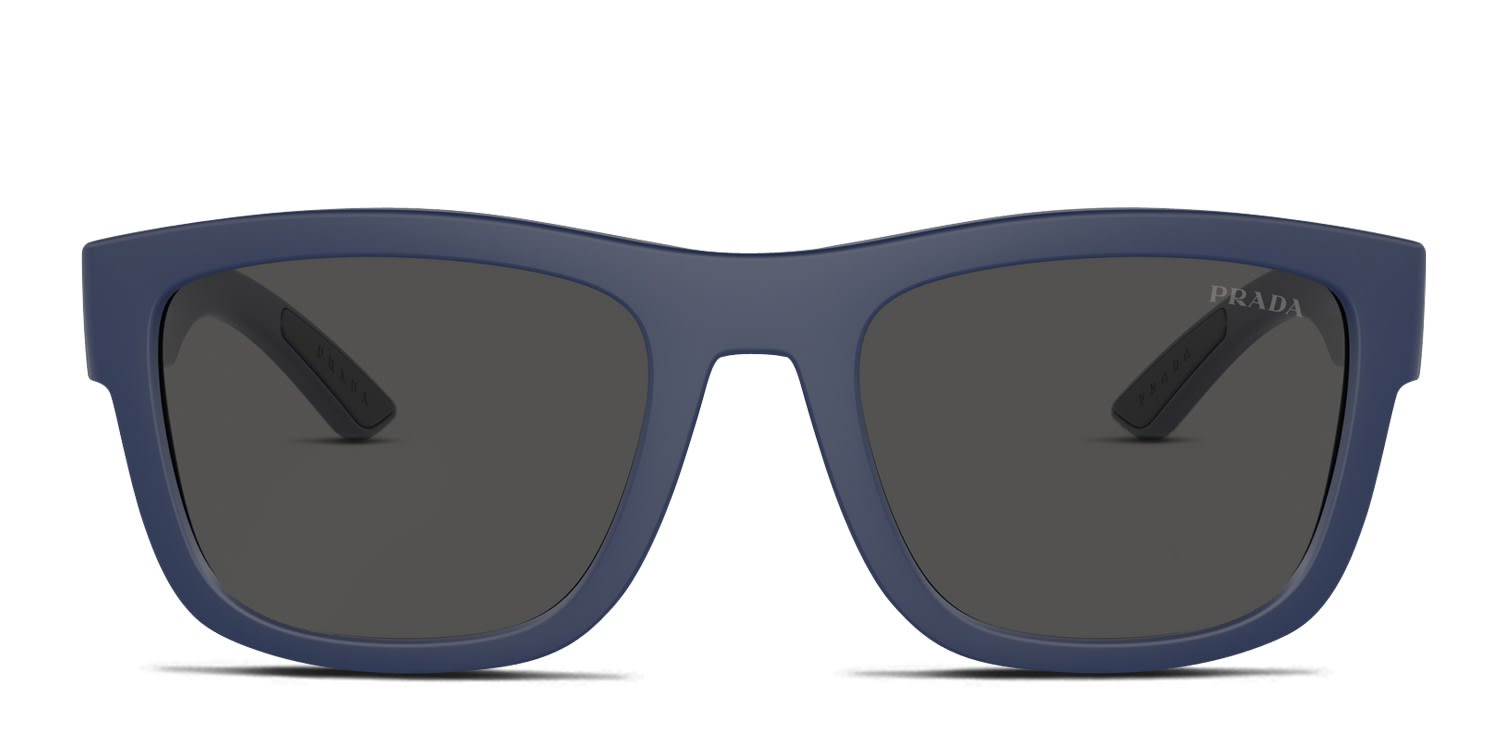 Prada PS01ZS blue , gray frame with dark grey lenses. Lenses provide ...