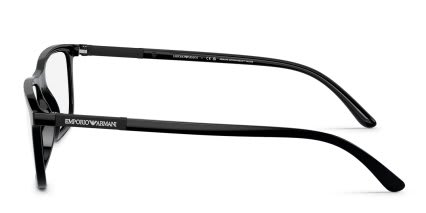Emporio Armani EA4160 w/Clip-On Shiny Black Prescription Eyeglasses