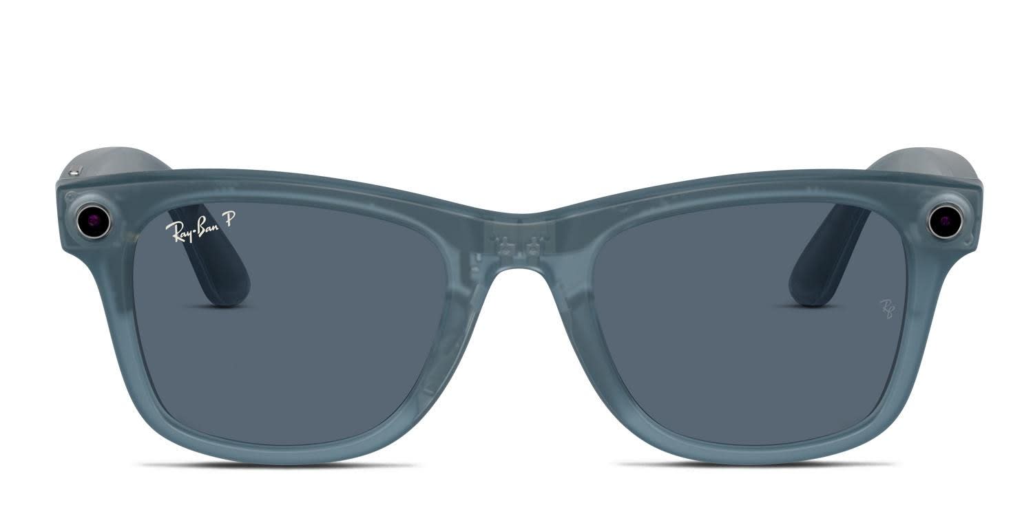 Ray-Ban Meta Smart Glasses RW4008 Wayfarer Blue Sunglasses Online