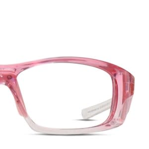 SafeVision Quantum Pink, Clear Prescription Eyeglasses