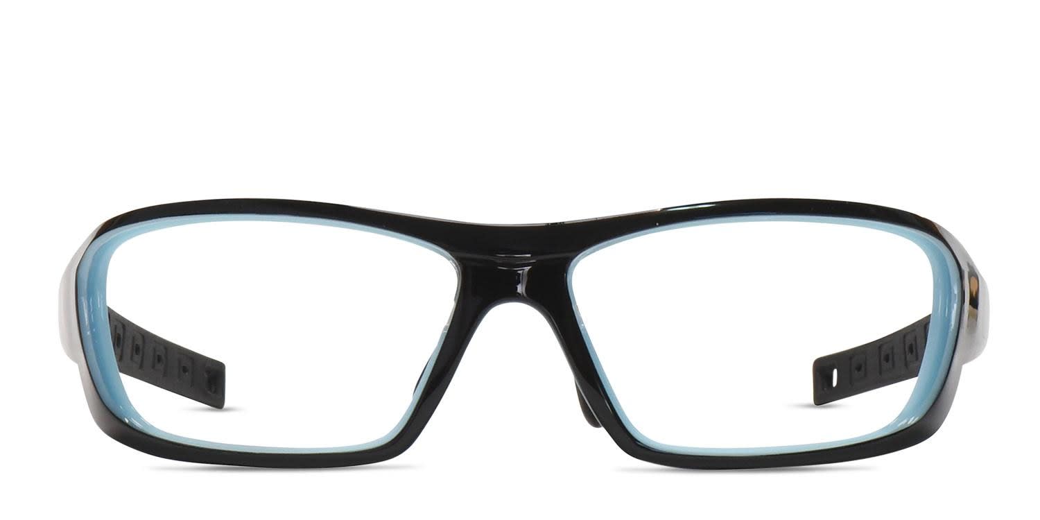 SafeVision SVNY Shiny Black Prescription Eyeglasses