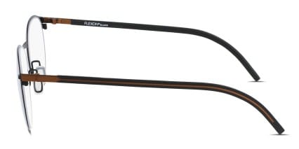 Flexon B2075 Black Prescription Eyeglasses