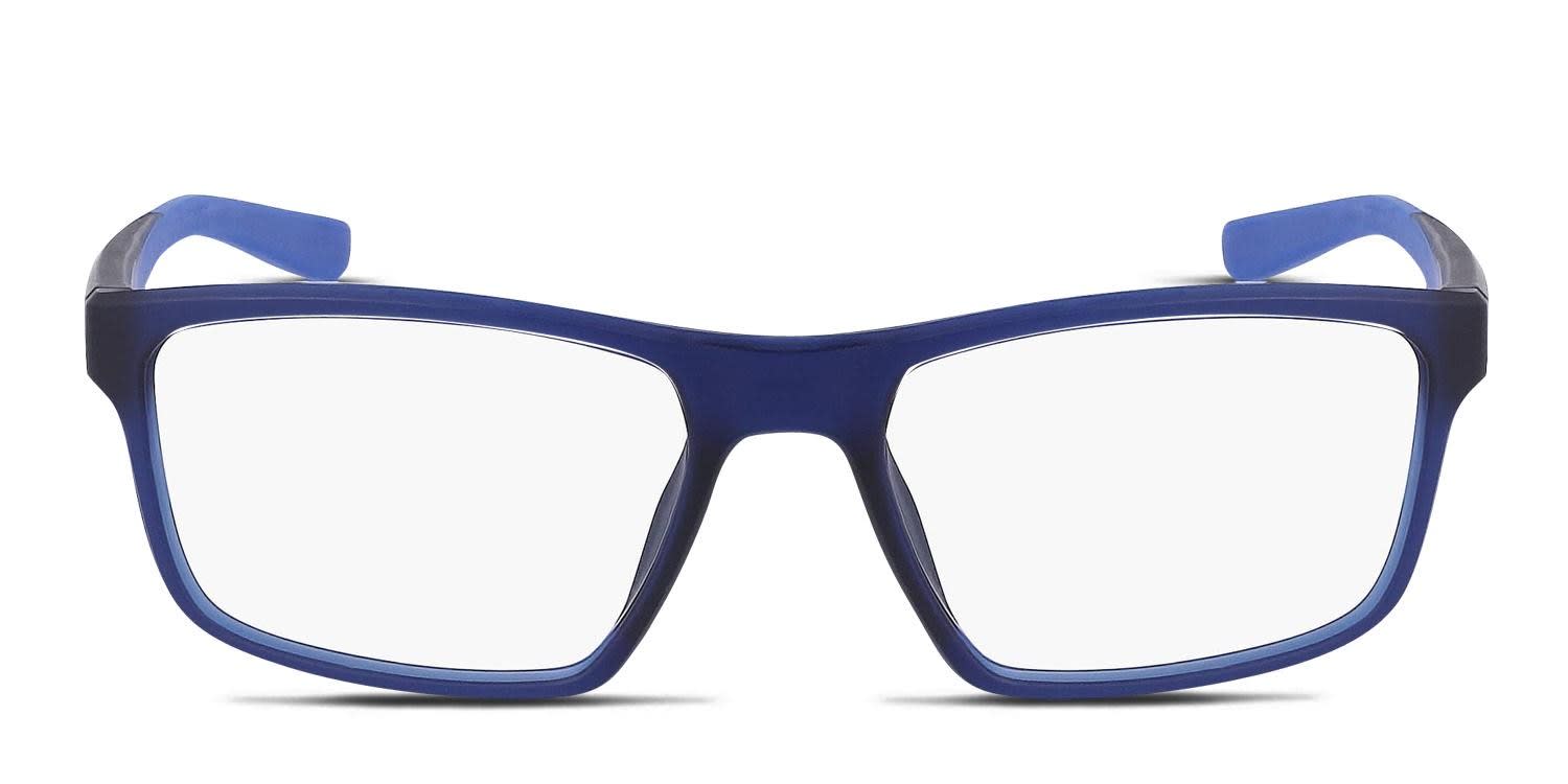 Nike 7015 Blue Eyeglasses | Includes Free Rx Lenses | GlassesUSA.com