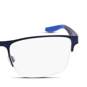 Nike 8153 Blue Eyeglasses | Includes Free Rx Lenses | GlassesUSA.com
