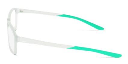 Nike 7291 White Prescription Eyeglasses
