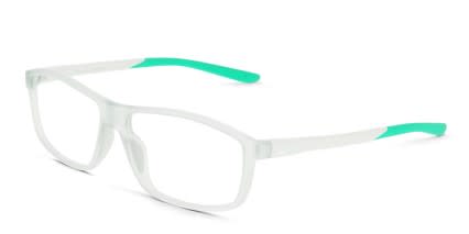 Nike 7291 White Prescription Eyeglasses