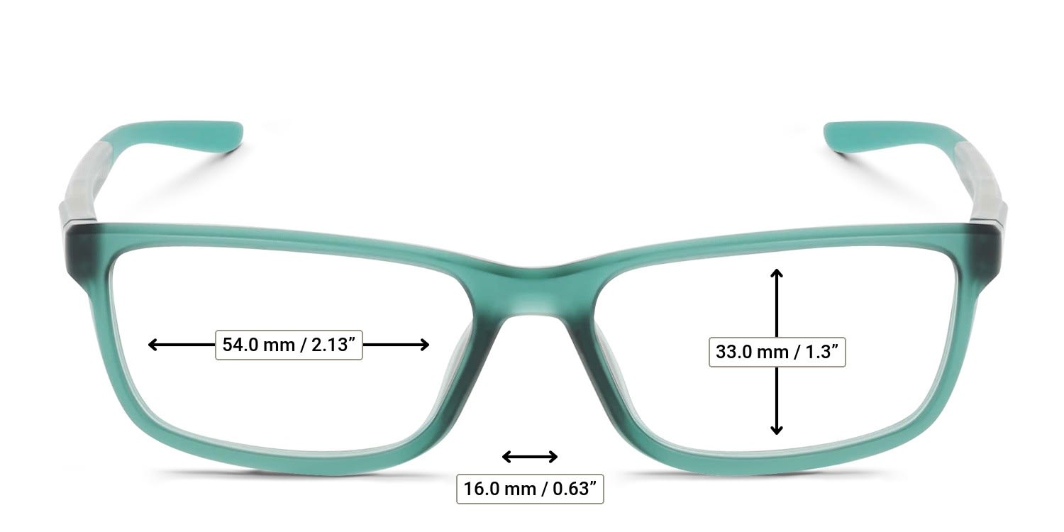 Nike 7292 Green Prescription Eyeglasses