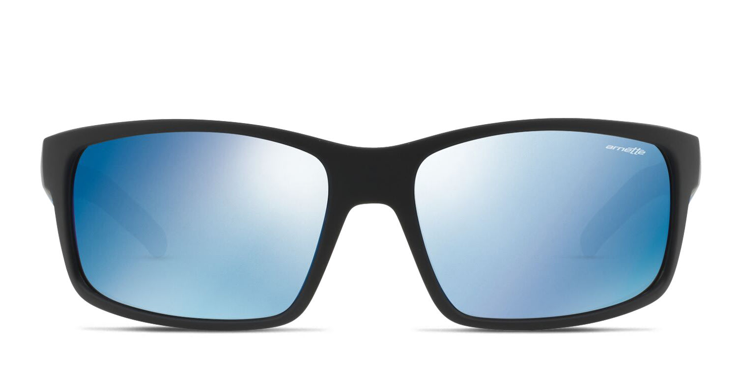 Arnette AN4202 Fastball gray, black frame with blue mirrored blue ...
