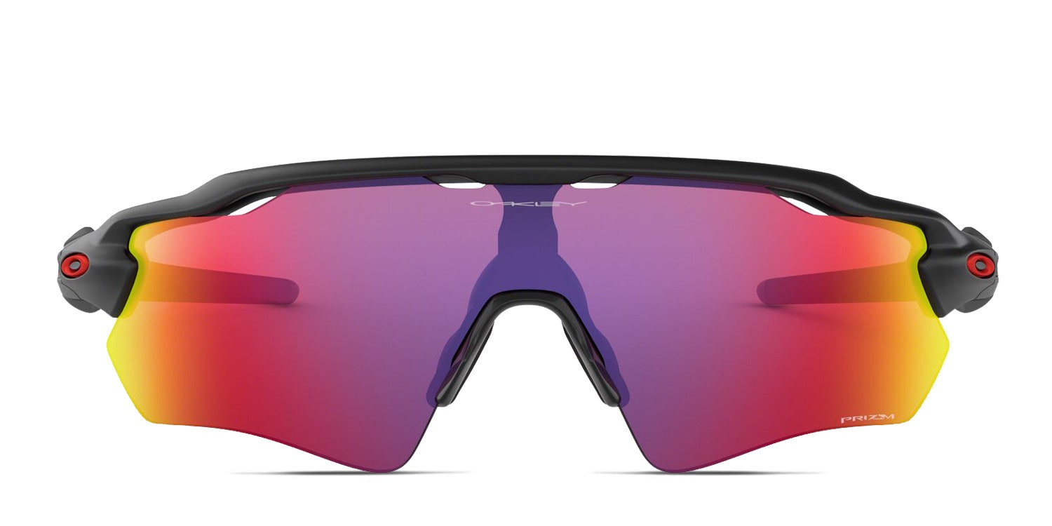 Oakley OO9208 Radar Ev Path Prizm Matte Black, Red Sunglasses