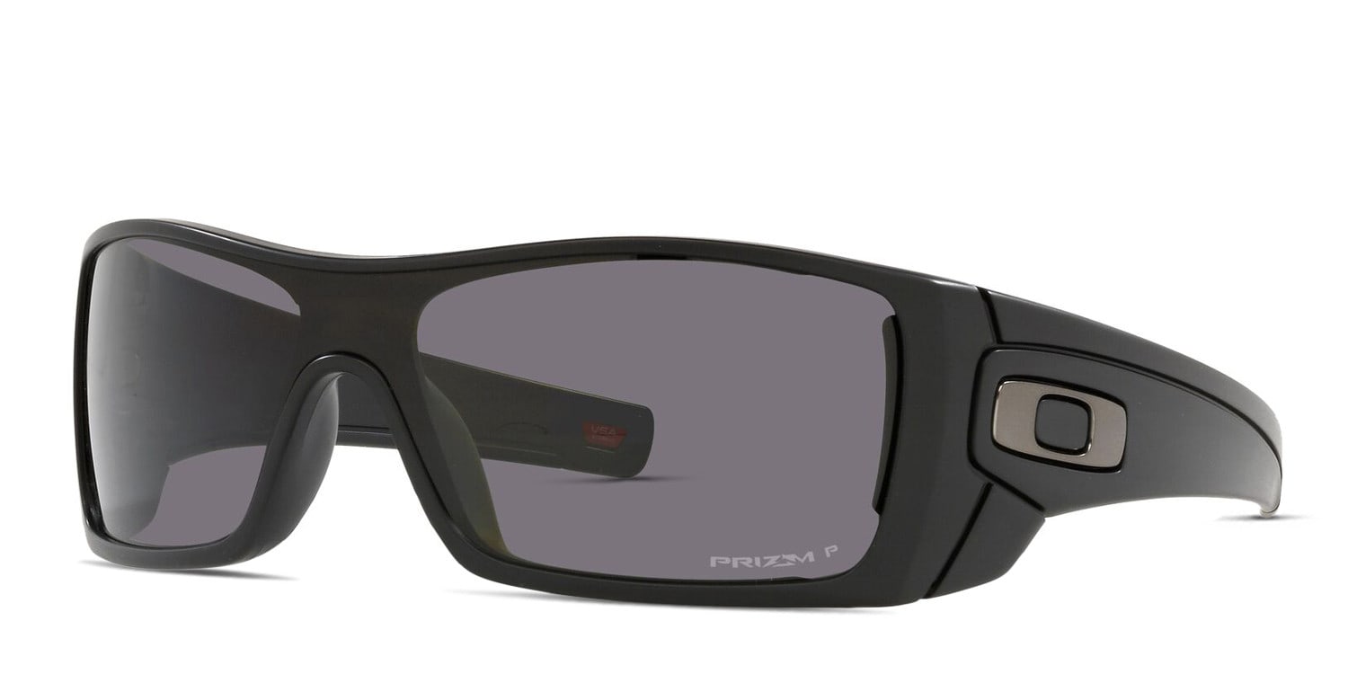 Oakley OO9101 Batwolf black frame with PRIZM grey polarized lenses ...