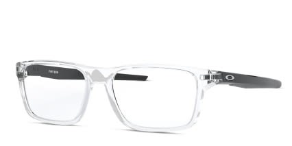 Oakley OX8164 Port Bow Clear Eyeglasses | Includes Free Rx Lenses ...
