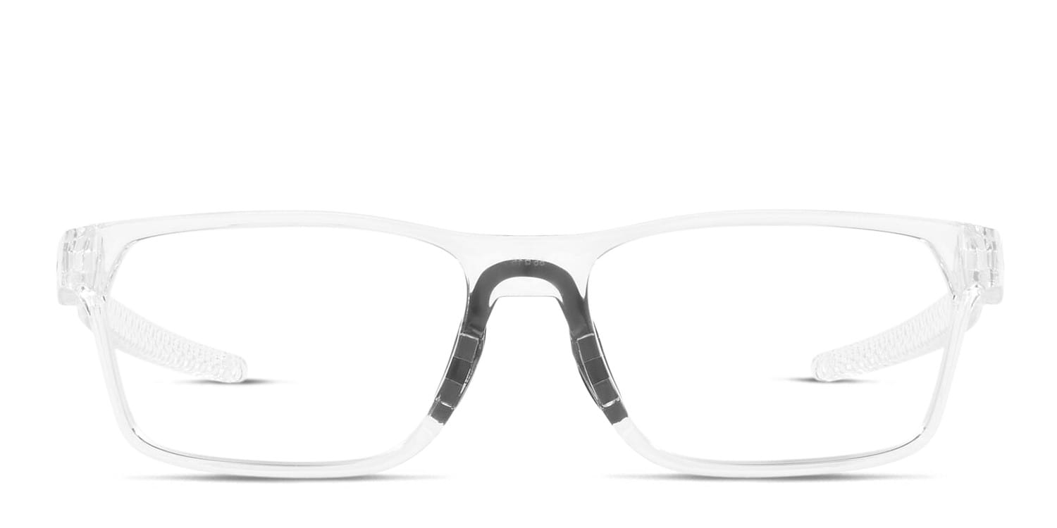 Oakley OX8032 Hex Jector Clear Eyeglasses | Includes Free Rx Lenses ...