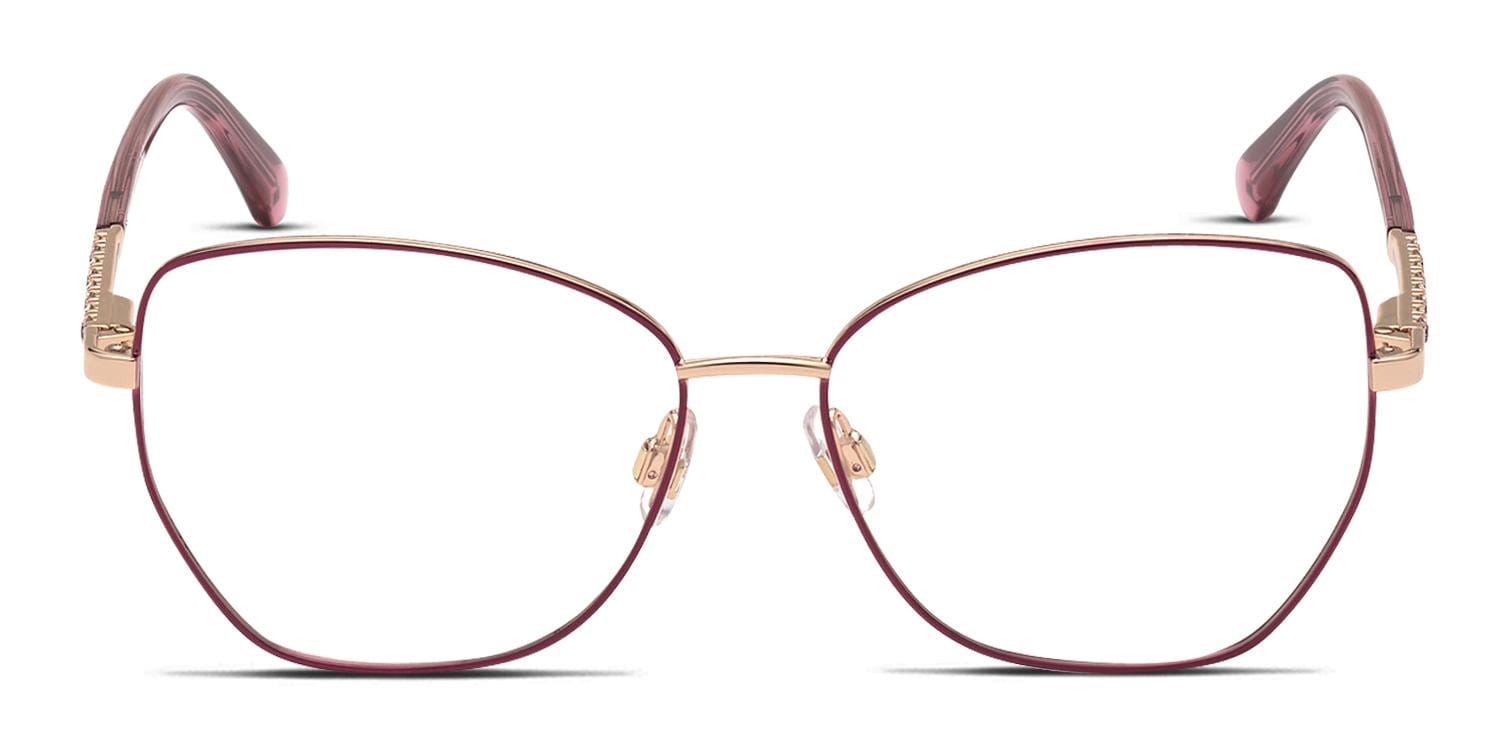 Swarovski SK5393 Purple/Rose Gold Prescription Eyeglasses