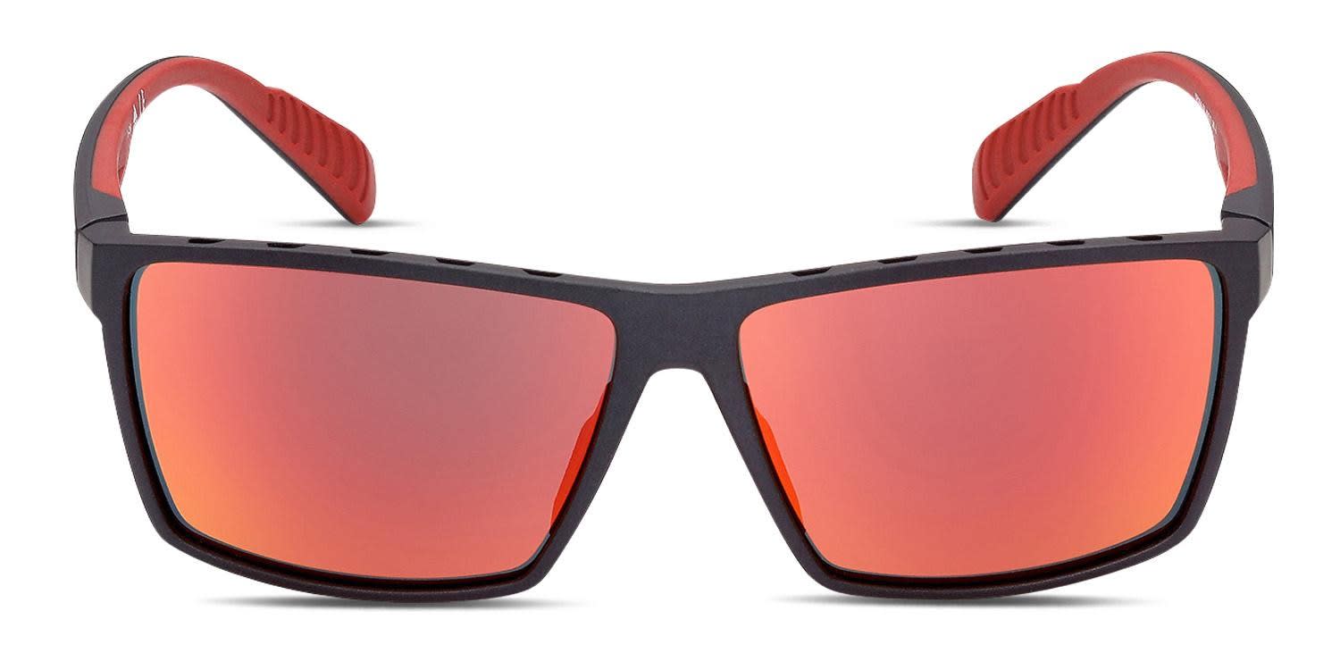Adidas SP0034 Matte Black Prescription Sunglasses