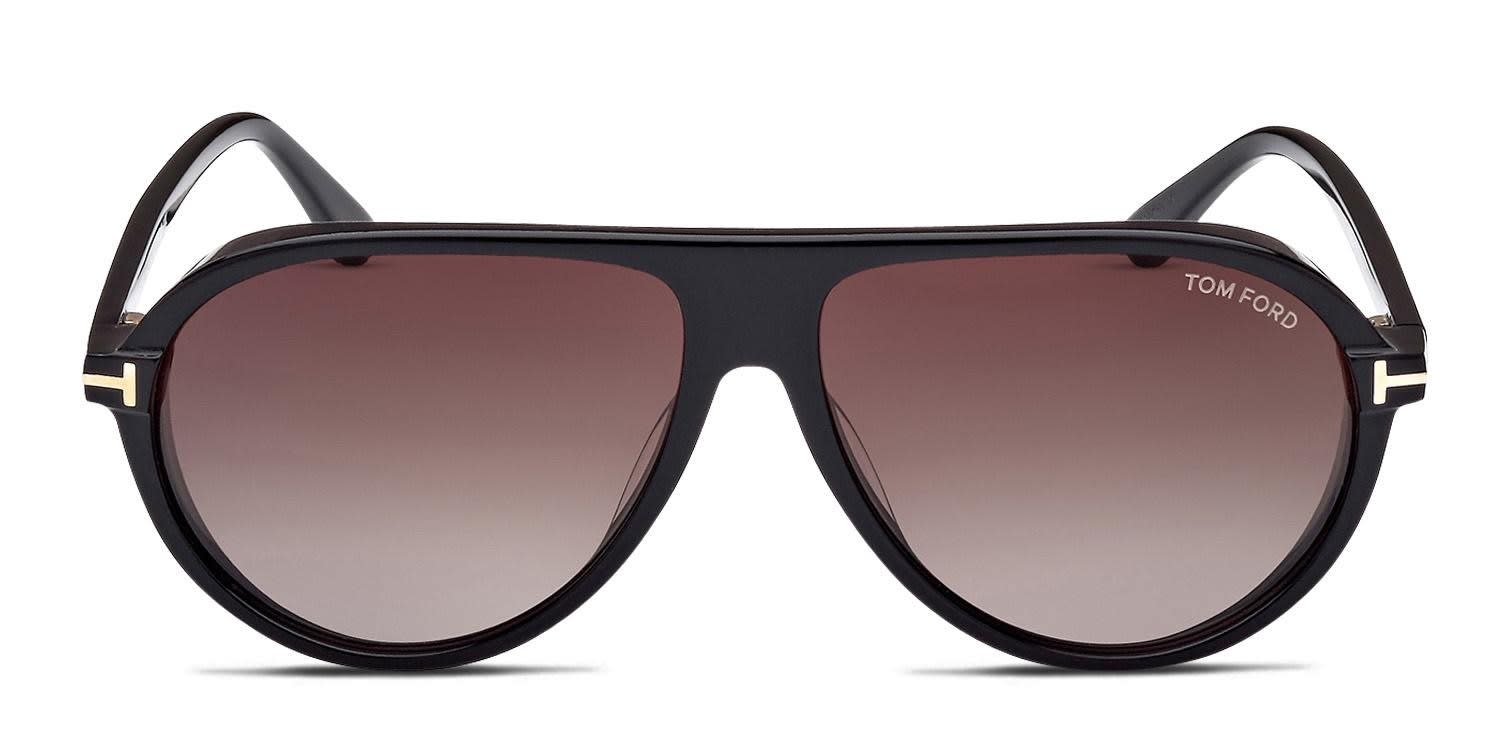 Tom Ford TF1023 Marcus Shiny Black Prescription Sunglasses