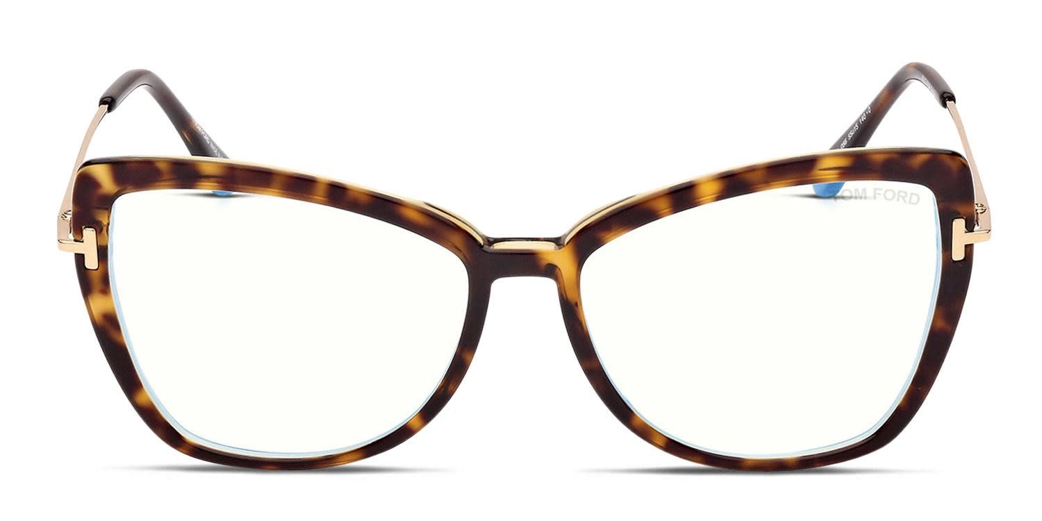 Tom Ford TF5882-B Tortoise Eyeglasses | Includes Free Rx Lenses ...
