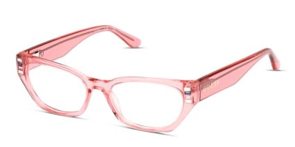 Guess GU2967 Pink/Clear Eyeglasses | Includes Free Rx Lenses ...