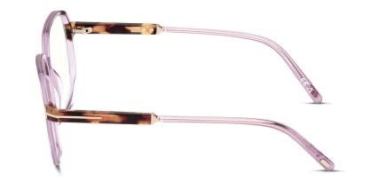 Tom Ford TF5911-B Purple, Clear Prescription Eyeglasses