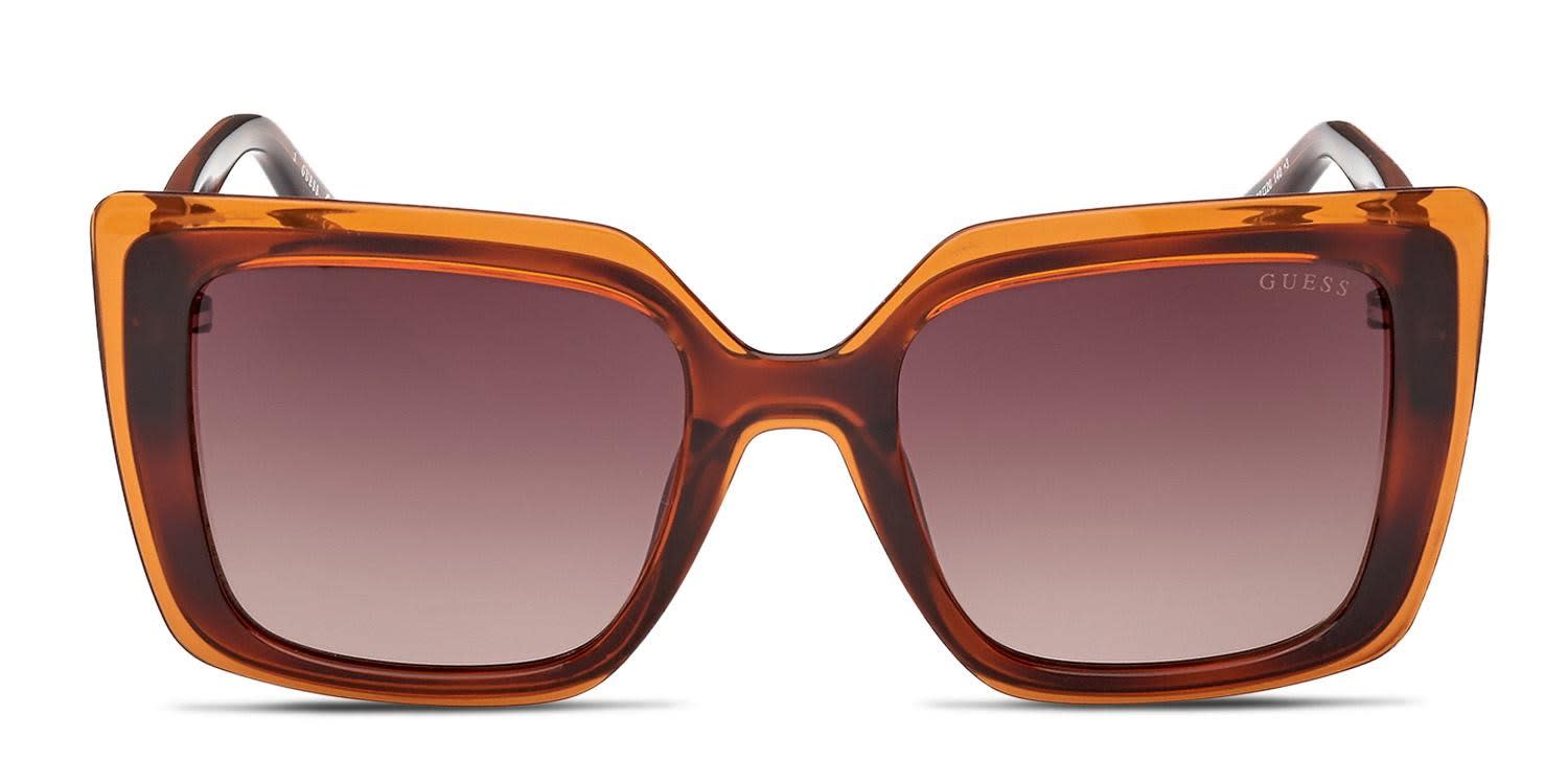 Guess GU7908 Tortoise, Brown, Clear Prescription Sunglasses