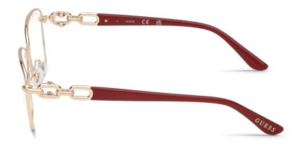 Guess GU50179 Gold Prescription Eyeglasses