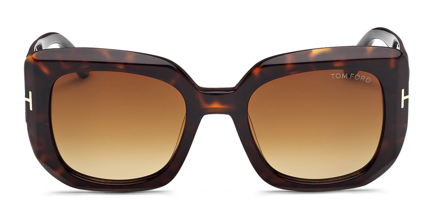 Tom Ford TF1220 Carla-02 Brown, Tortoise Prescription Sunglasses