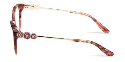 Guess GU50230 Tortoise, Red Prescription Eyeglasses