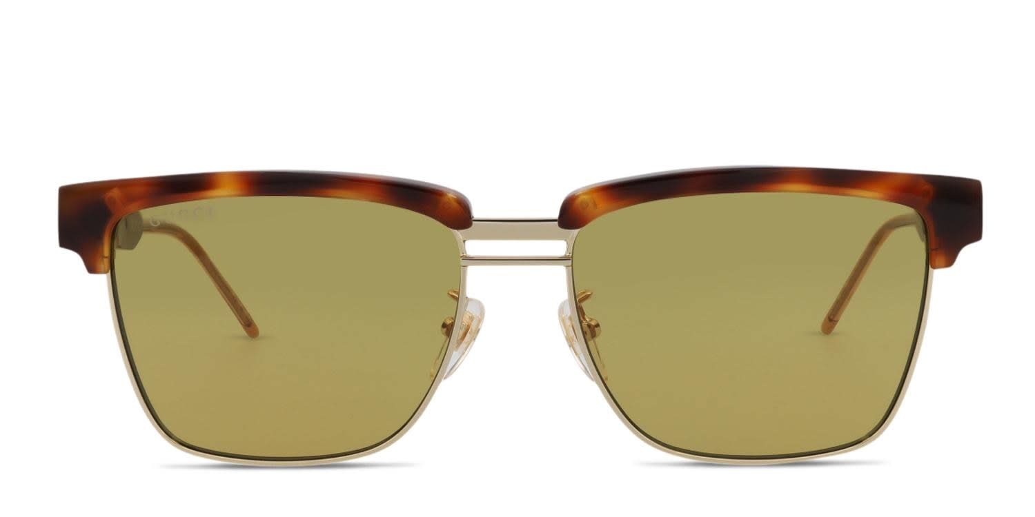 Gucci GG0603S Tortoise, Gold Prescription Sunglasses