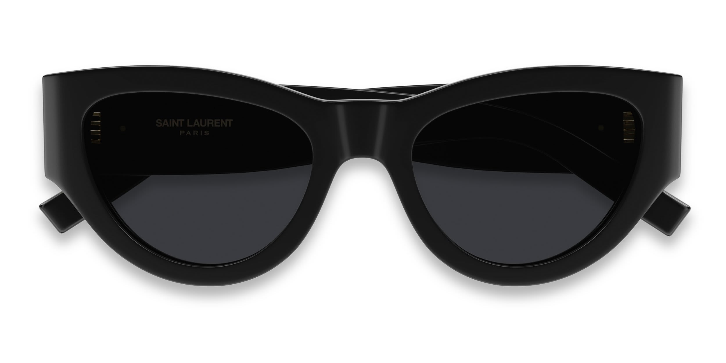 The Saint Laurent SL M94 is a bold cat-eye sunglasses frame and a ...
