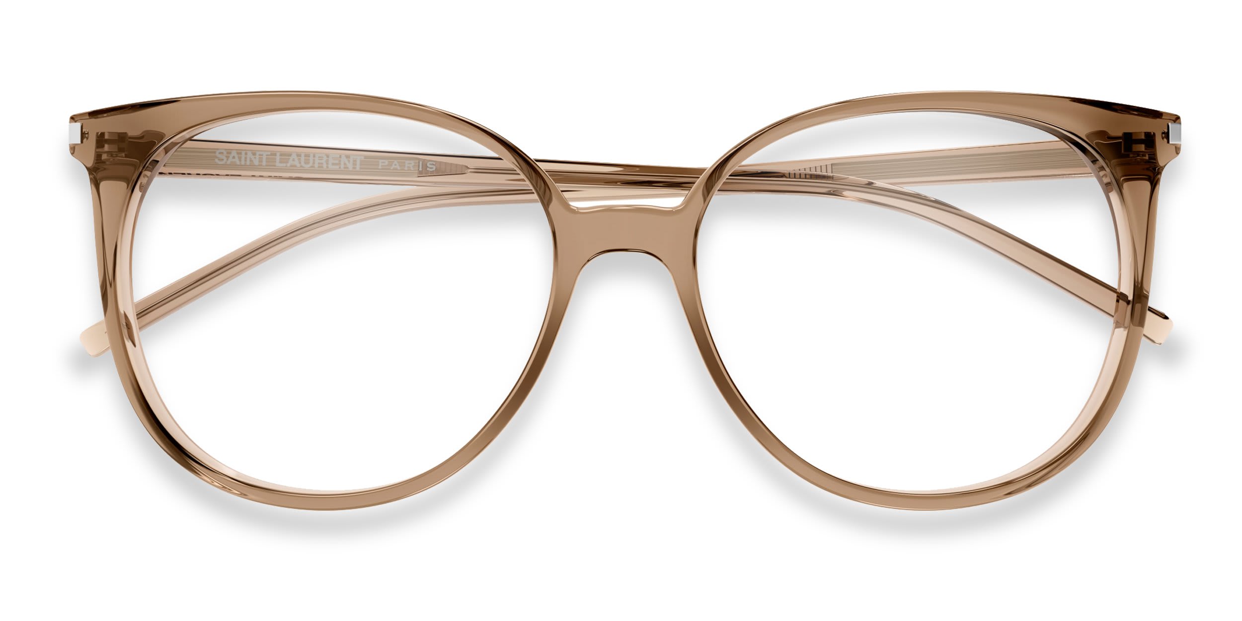 The Saint Laurent SL 39 is a refined rounded optical frame that blends ...
