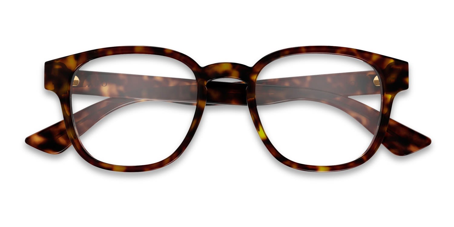 Gucci GG1343O Tortoise Prescription Eyeglasses
