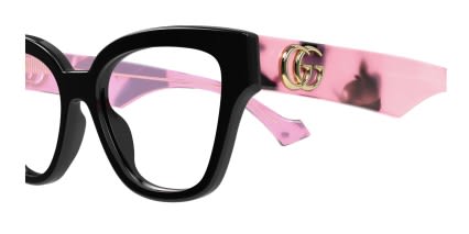 Gucci GG1424O Black Prescription Eyeglasses