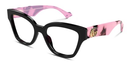 Gucci GG1424O Black Prescription Eyeglasses