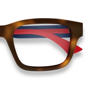 Gucci GG1865O Tortoise Prescription Eyeglasses