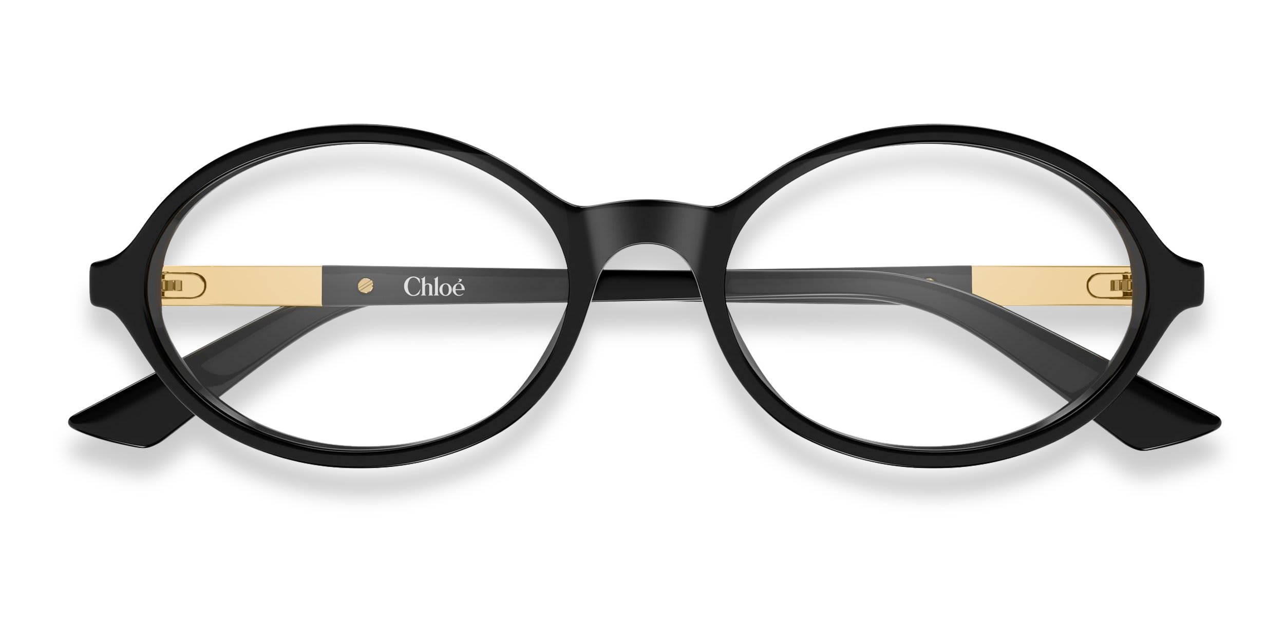 The Chloé CH0367O is a classic oval optical frame designed with ...