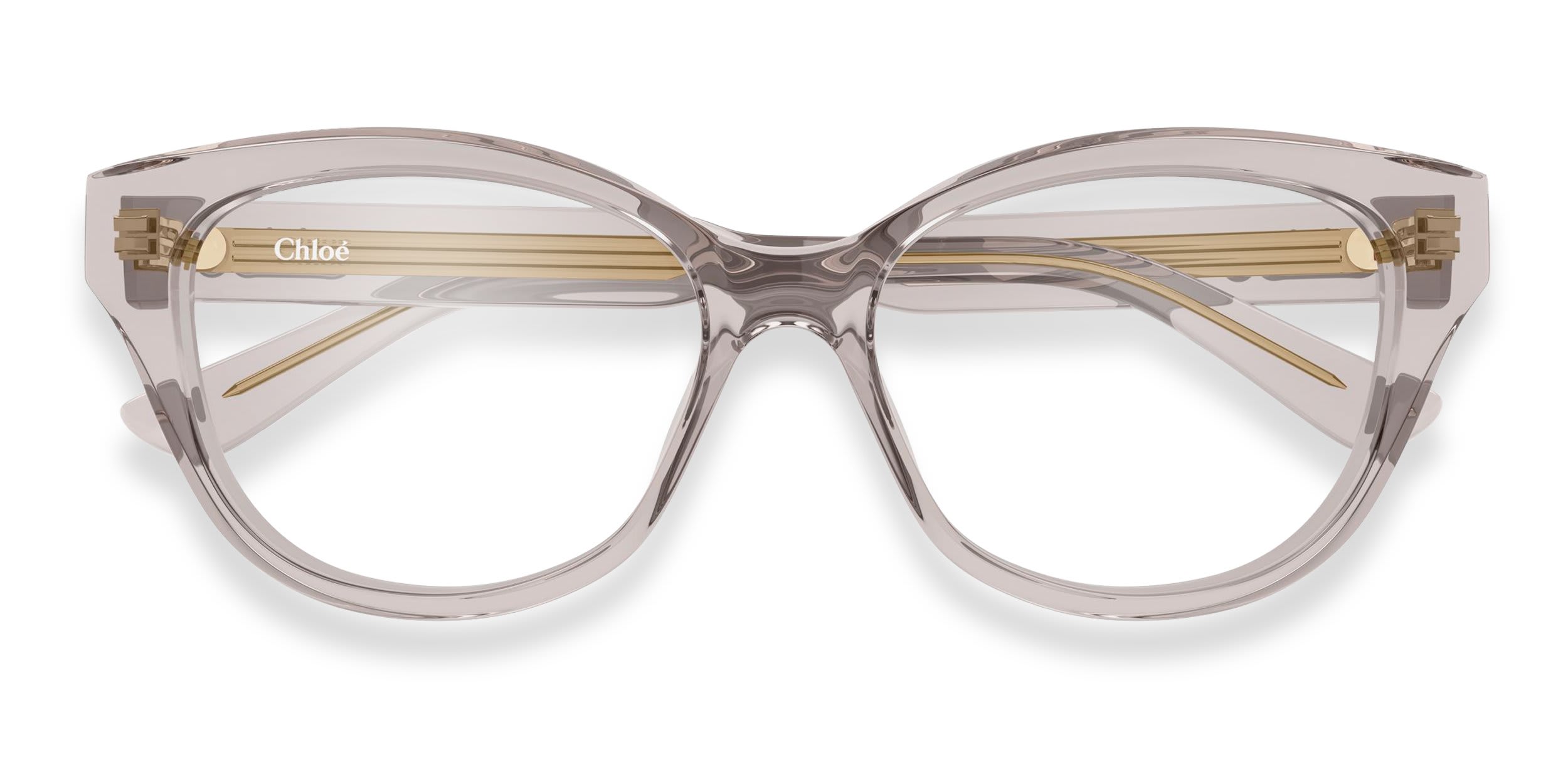 The Chloé CH0381OL is a feminine cat-eye optical frame designed with a ...
